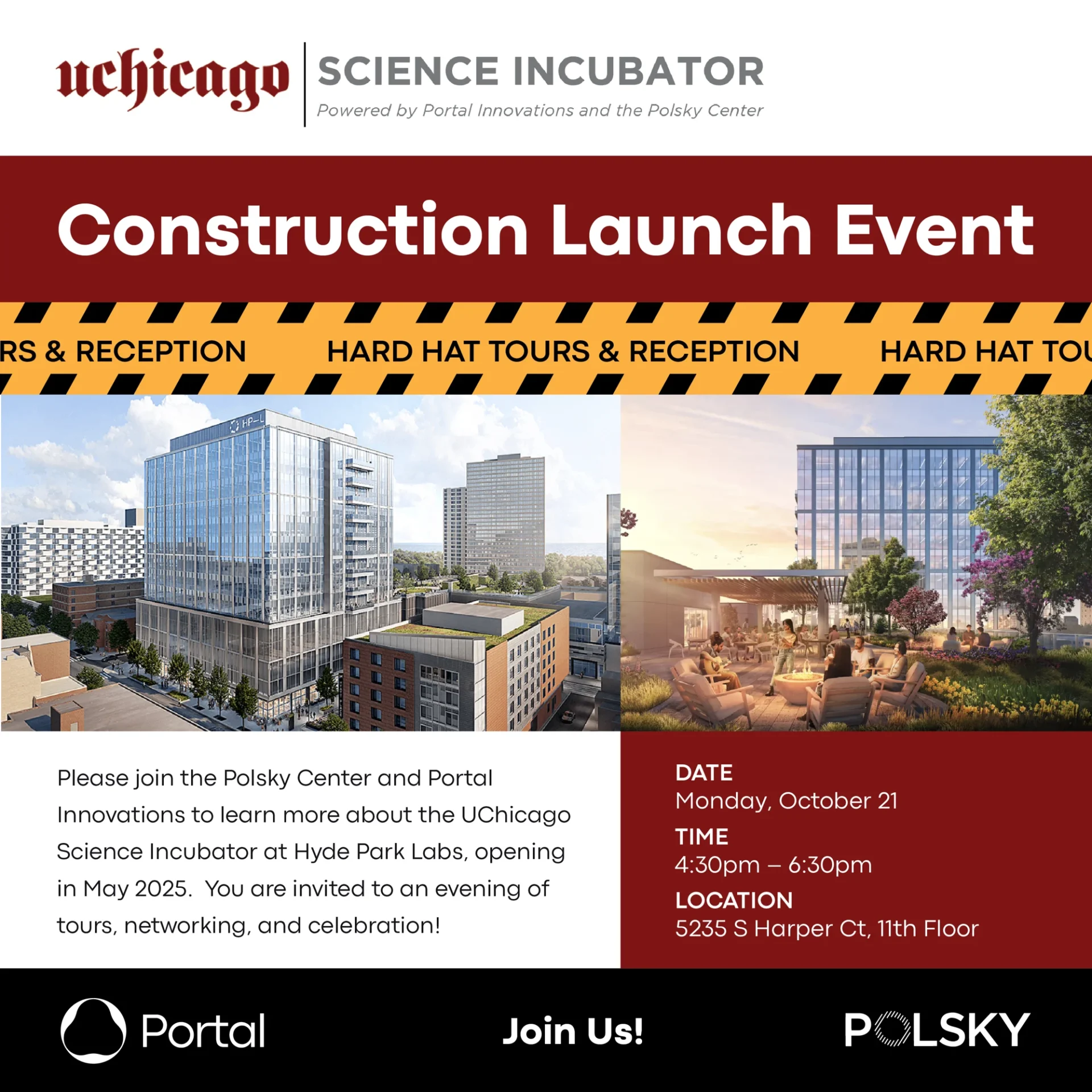 UChicago Science Incubator Launch Event - Portal Innovations